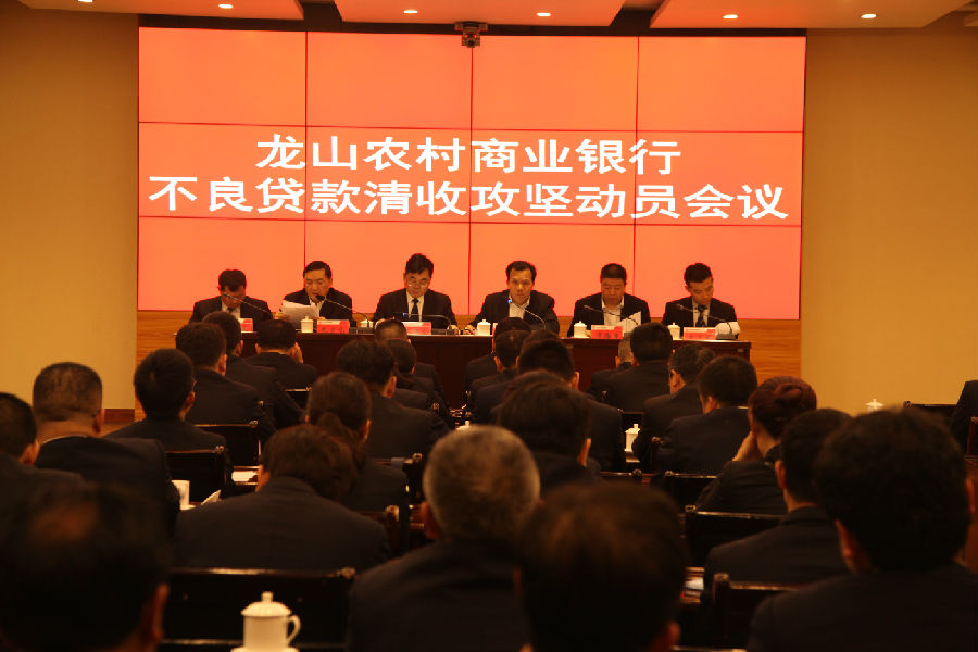 龙山农商银行:召开不良贷款清收攻坚动员会议 湖南省农村信用社联合社
